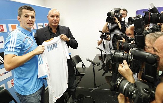Marseille unveil their 'sweet and tender hooligan' as Barton starts new ...